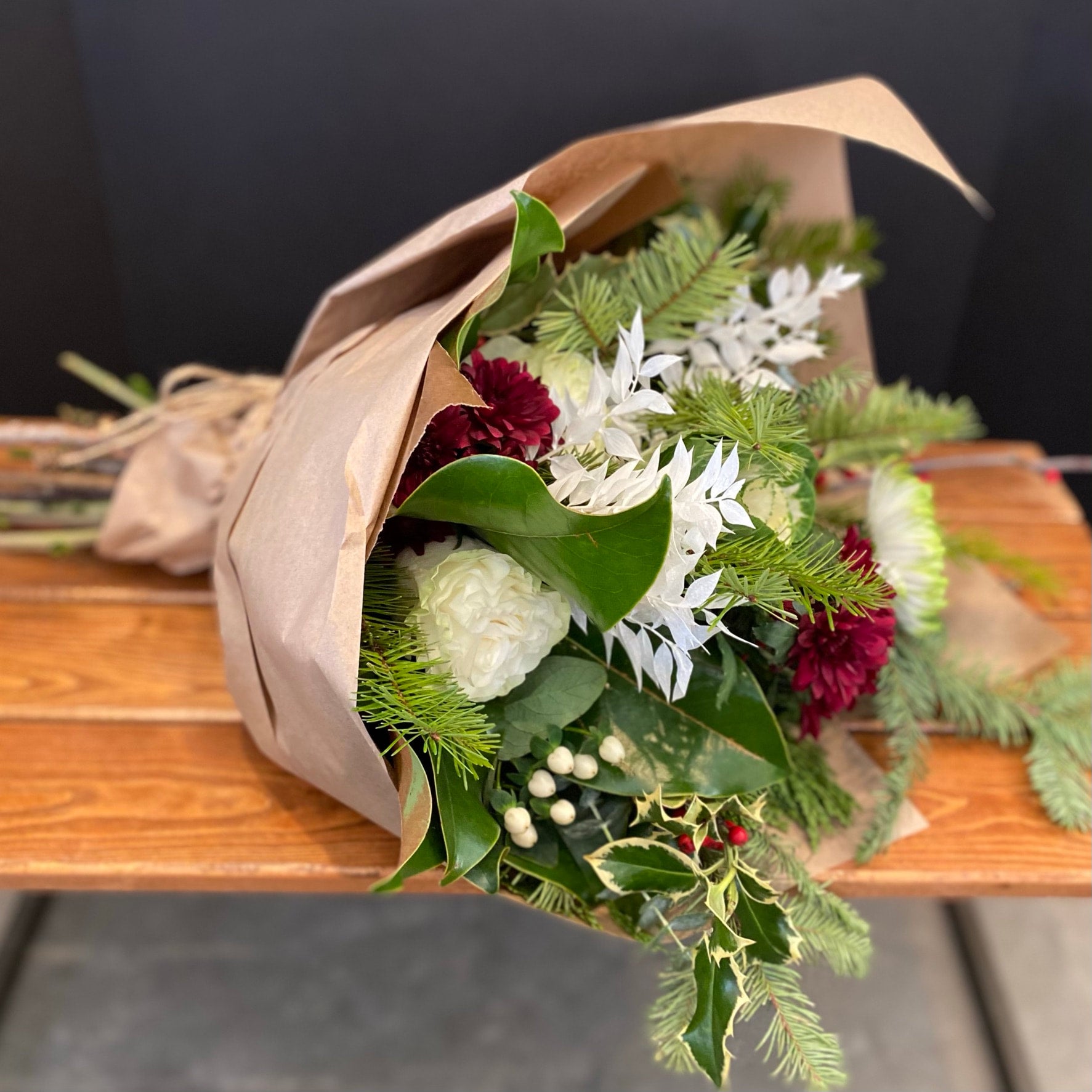 Wrapped Floral Bouquet from Alpine Designs MT | Alpine Designs